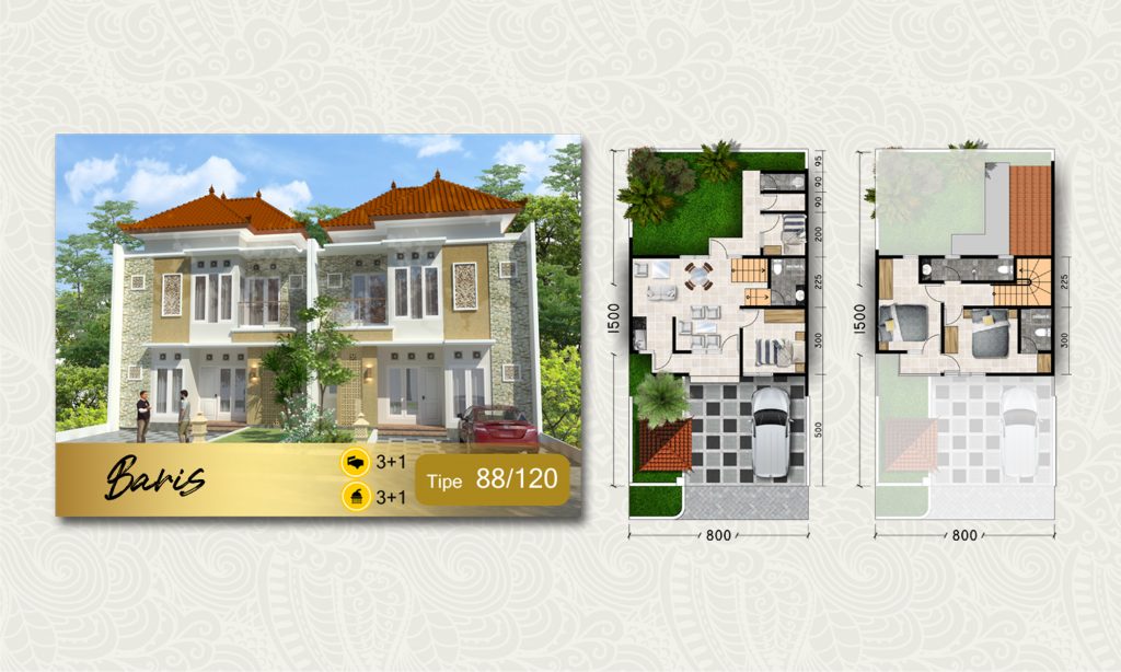 Tipe Rumah – Beranda Bali Payon Amartha